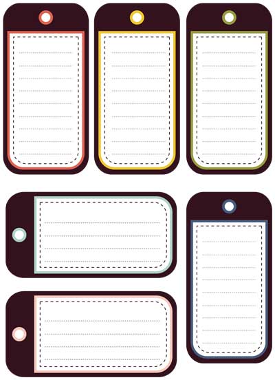 Printable Template For Luggage Tags Printable Templates