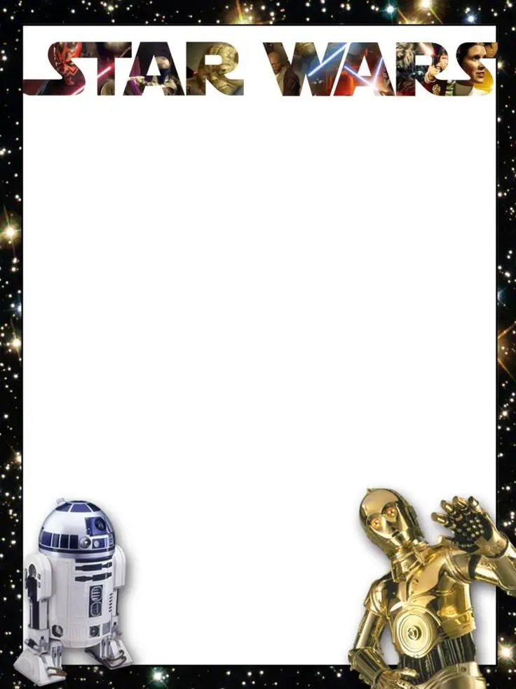 Star Wars Themed Birthday Invitations Star Wars Birthday Party 