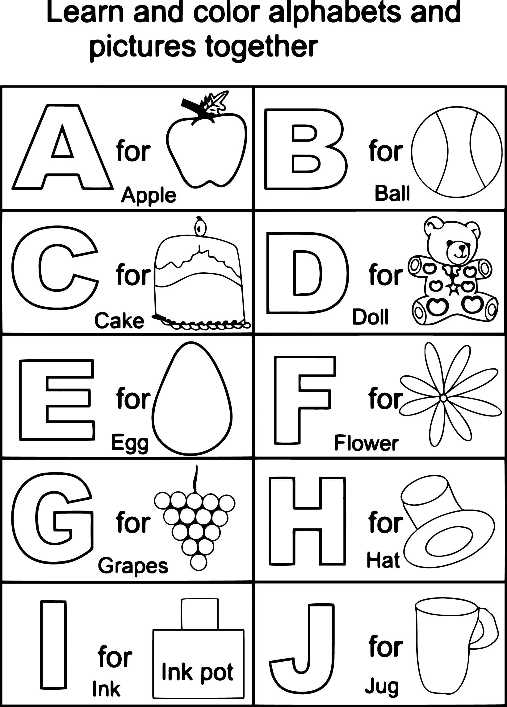 Free Printable Alphabet Flash Cards Black And White Printable Word