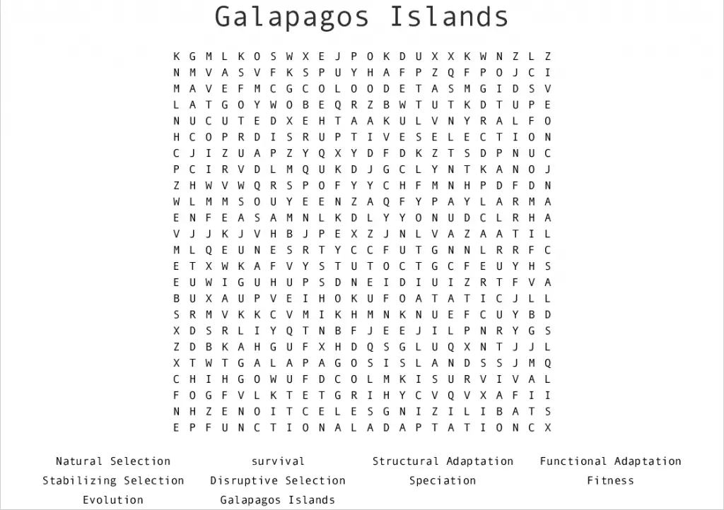 10 Cool Islands Word Searches | KittyBabyLove.com