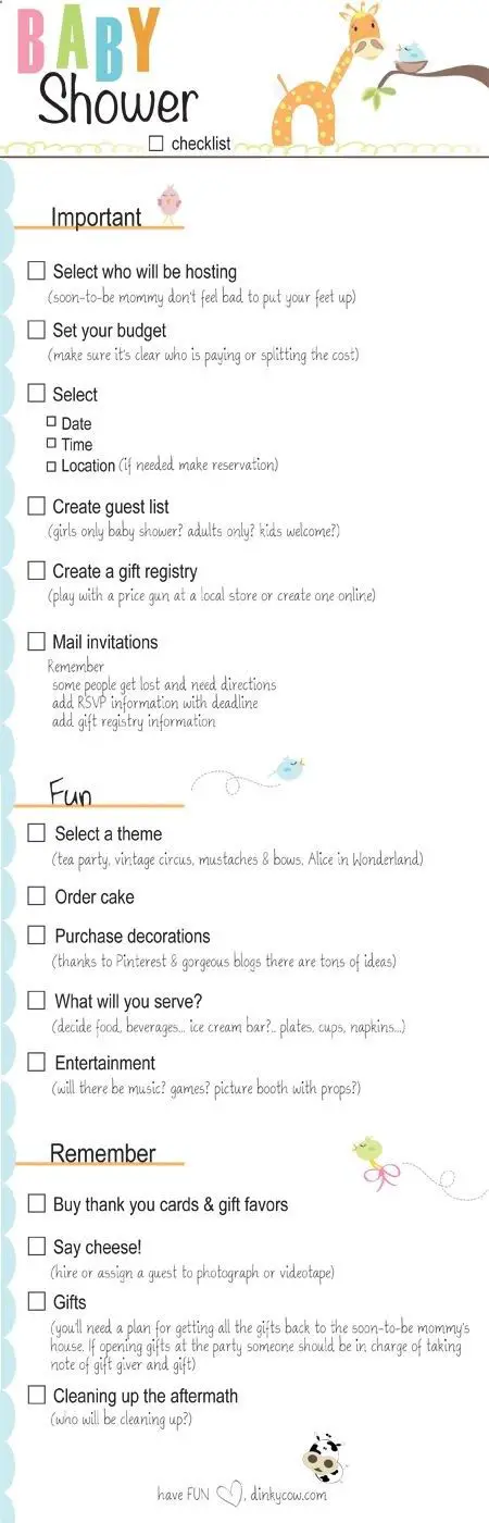 5 Gender Reveal Party Checklist to Keep You Organized - Kitty Baby Love